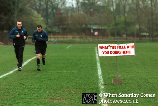 Photo of the week ~ Crewe’s art of motivation | When Saturday Comes