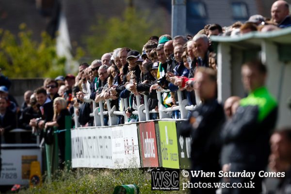 Photo of the week ~ North Ferriby supporters watch in anticipation ...